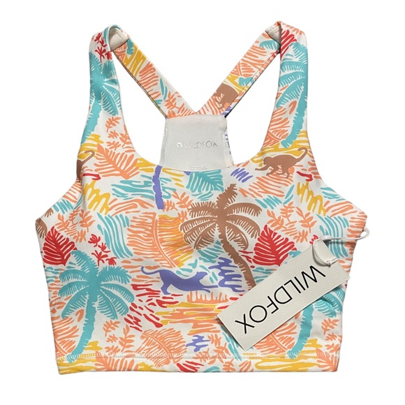 Wildfox | Intimates & Sleepwear | Wildfox Longline Racer Sports Bra In ...